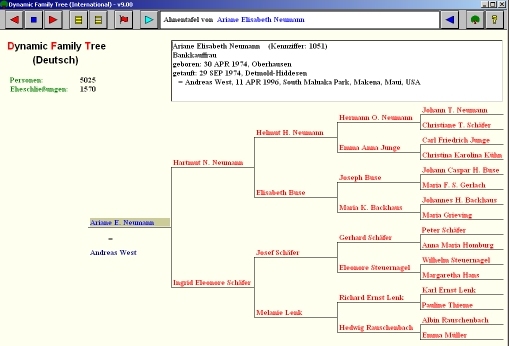 Dynamic Family Tree Step 1